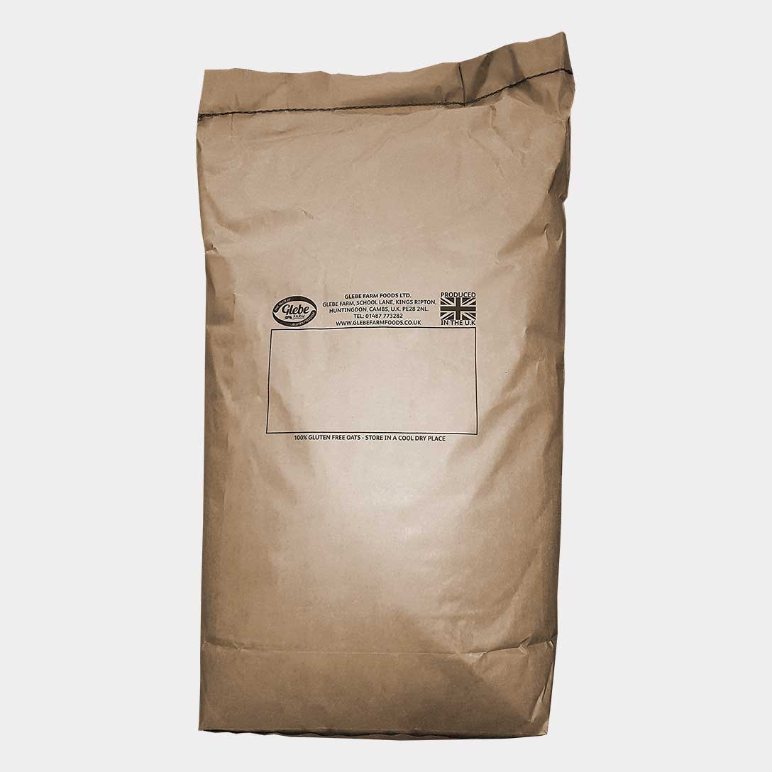 Glebe Farm Gluten Free Oat Flour (Grade 13) 25kg - Glebe Farm