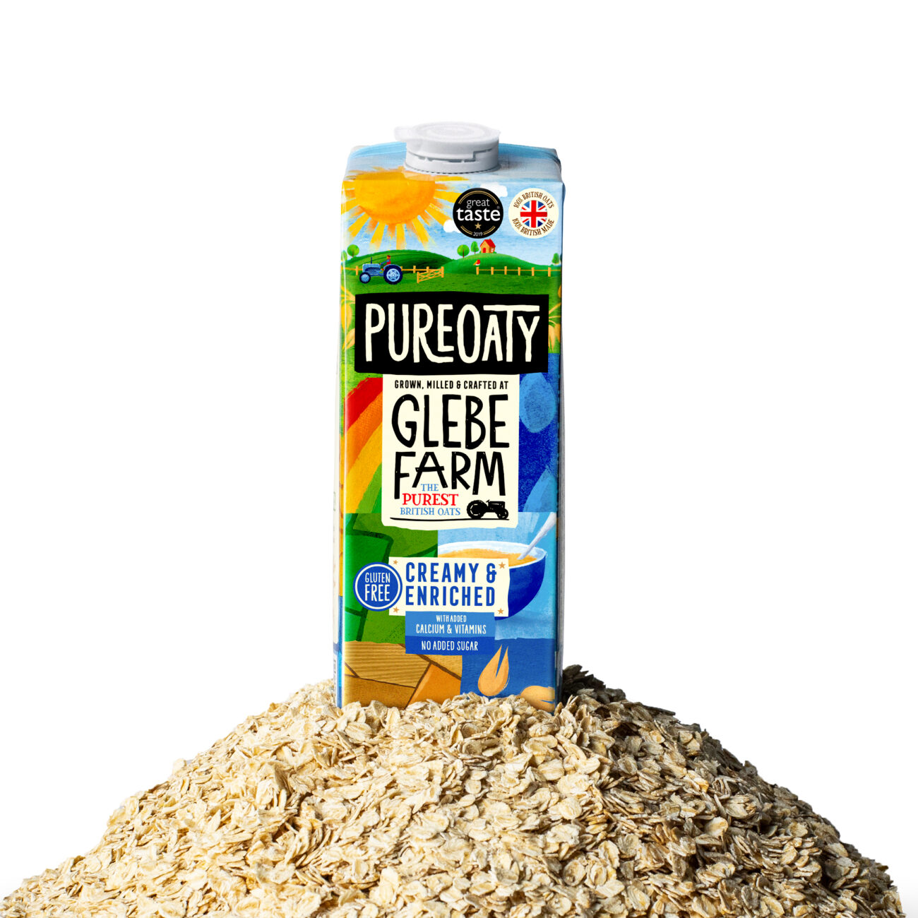 PureOaty Creamy & Enriched Oat Drink - Glebe Farm